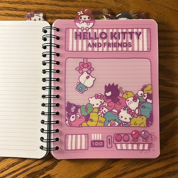 Sanrio | Office | Hello Kitty Kawaii Tokyo 5 Tab Notebook Journal Stickers Nwt | Poshmark